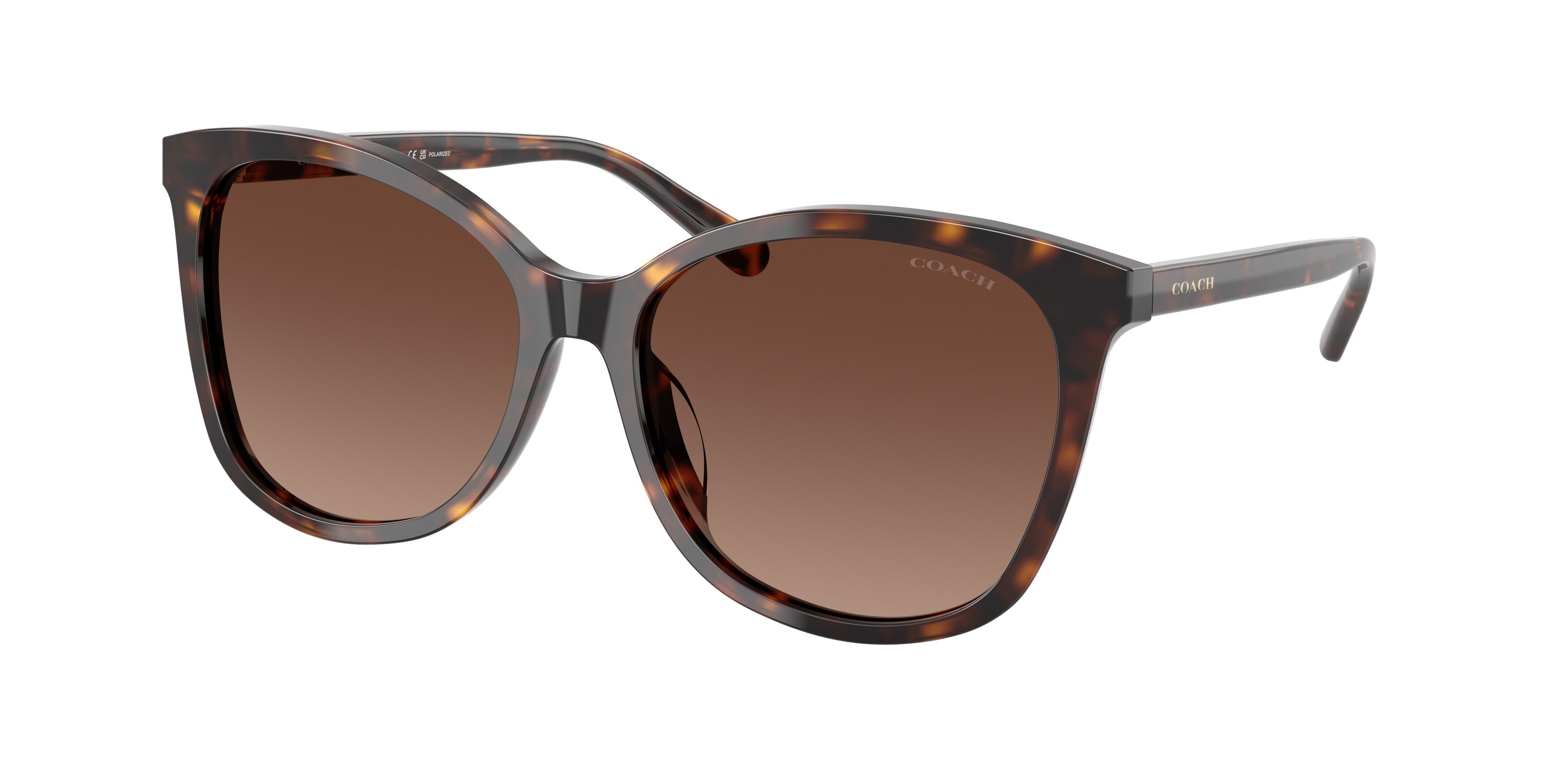 Coach HC8271U L1101 Sunglasses | Clearly
