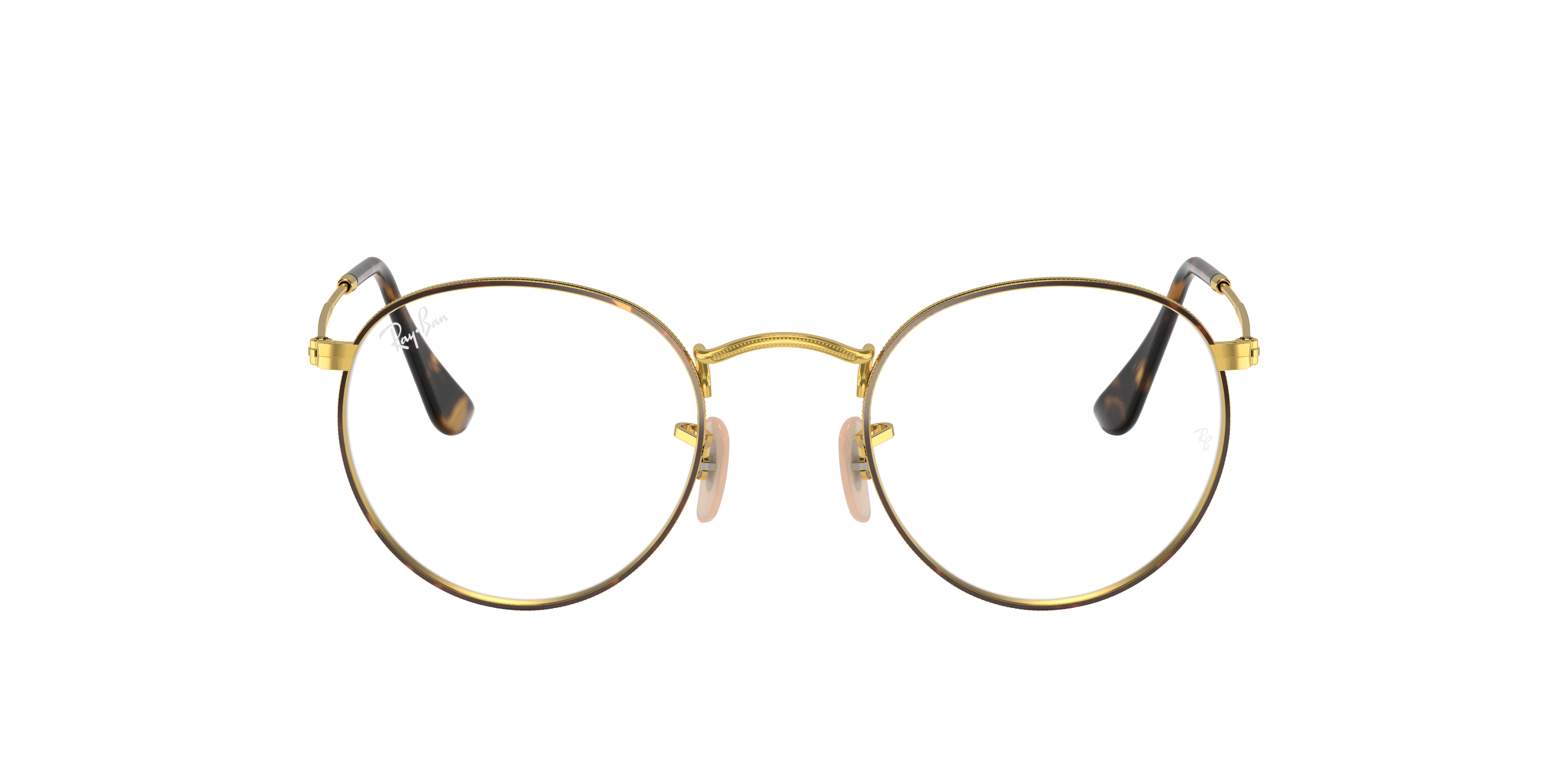 Ray-Ban RB3447V ROUND METAL OPTICS Glasses | Clearly